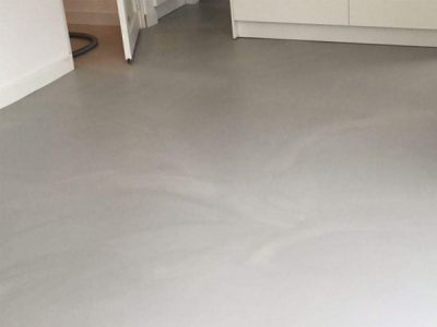 Cementgebonden gietvloer - Best Vloerrenovatie